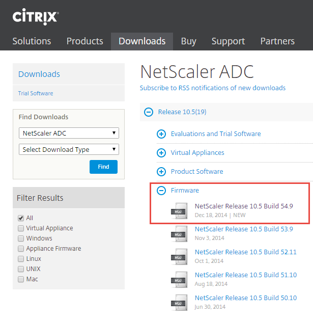 How to Upgrade NetScaler 10.1 to 10.5