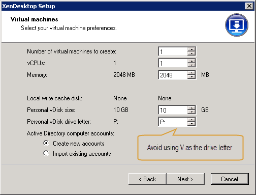Citrix Personal vDisk Failed to Start Status Code 7 Error 0xb7
